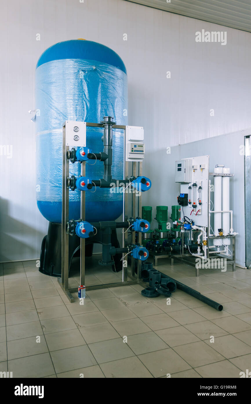 installation of industrial membrane devices water treatment based on ...