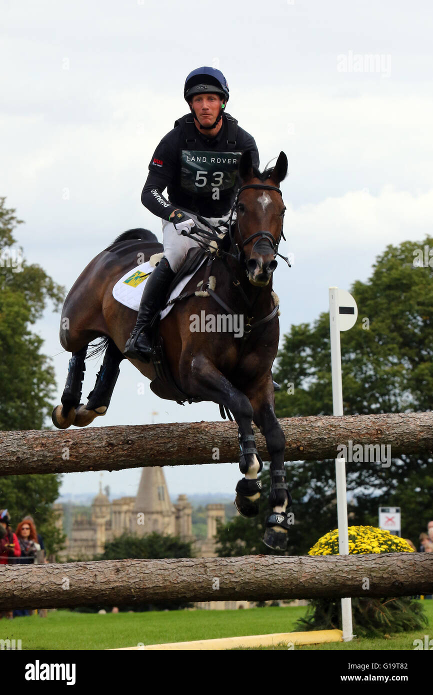 Oliver Townend (Great Britain) on Samuel Thomas II riding Cross Country ...