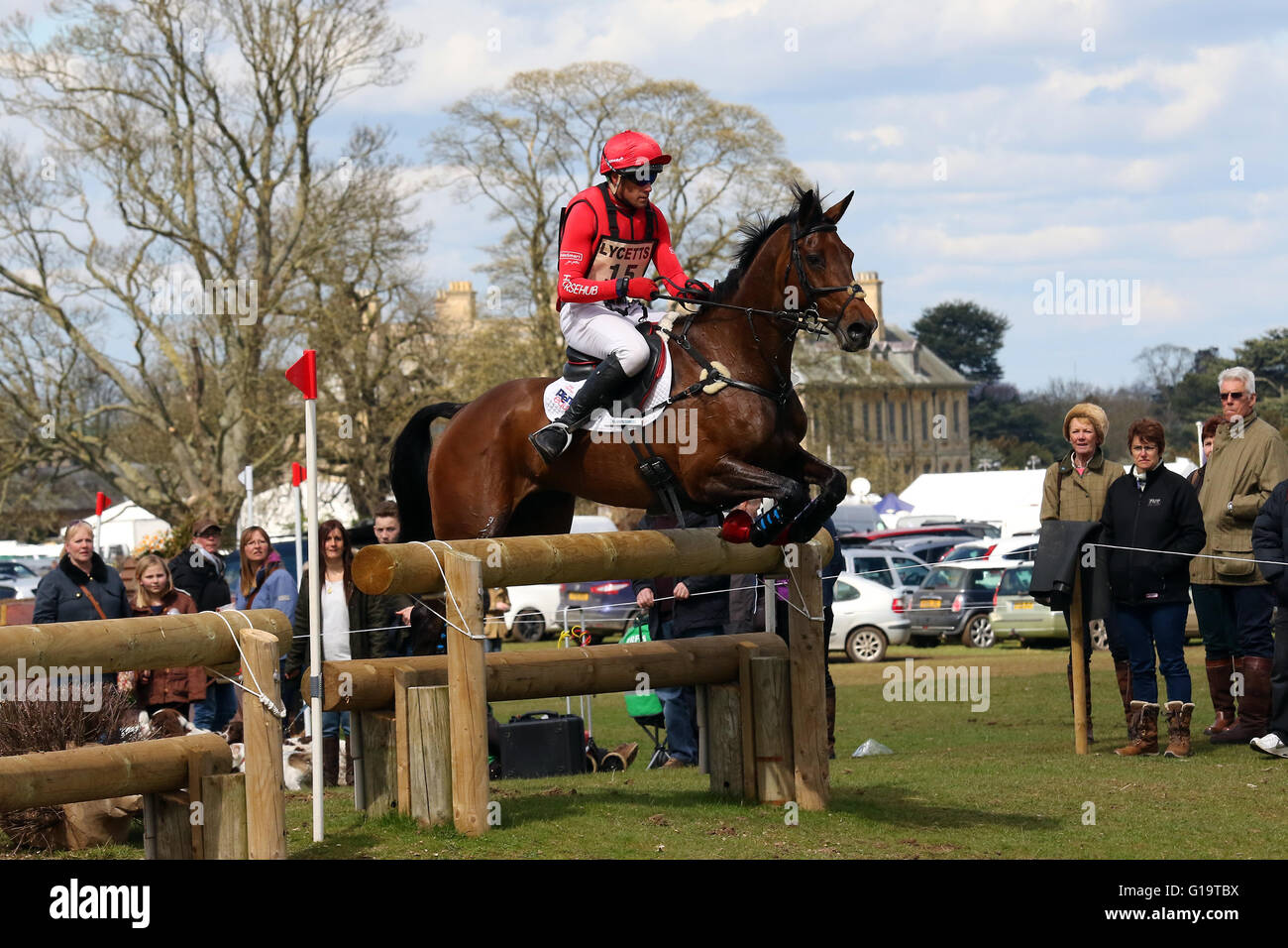 Paul Tapner (Australia) on Vanir Kamira riding Cross Country at the ...