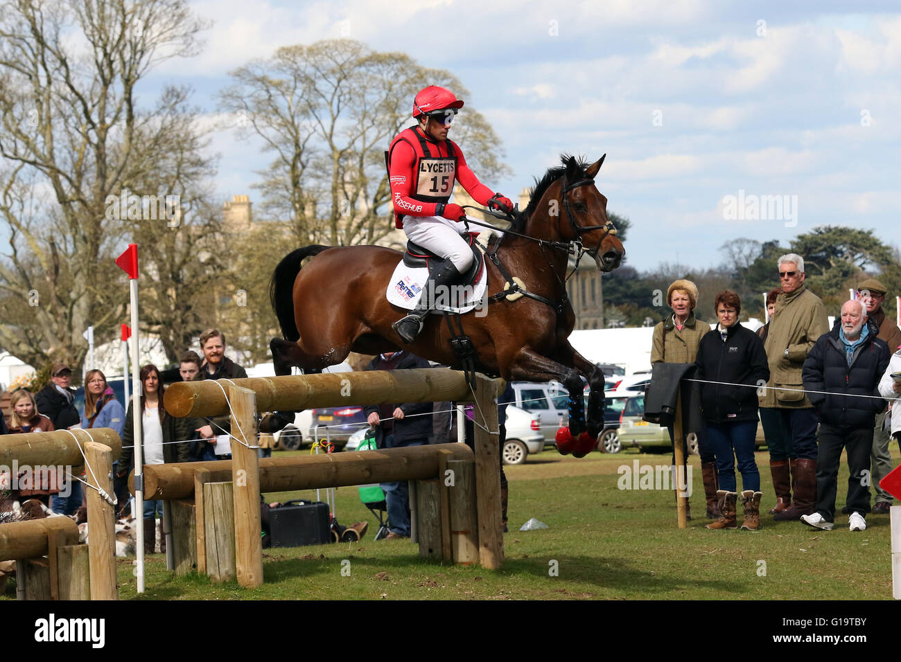 Paul Tapner (Australia) on Vanir Kamira riding Cross Country at the ...