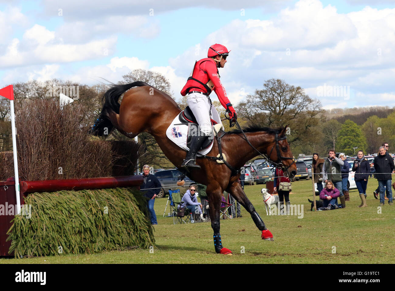 Paul Tapner (Australia) on Vanir Kamira riding Cross Country at the ...