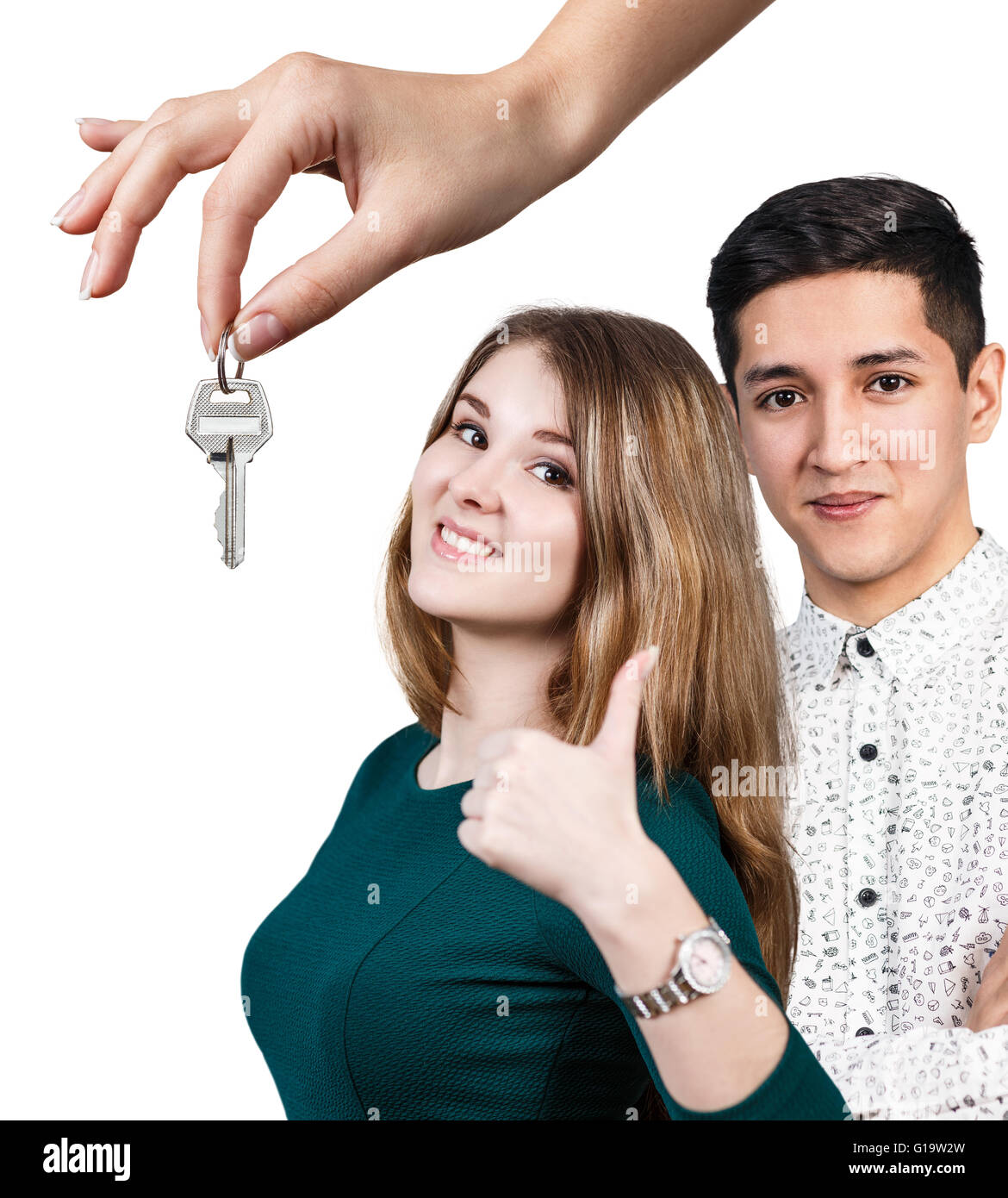 Holds two keys hi-res stock photography and images - Alamy