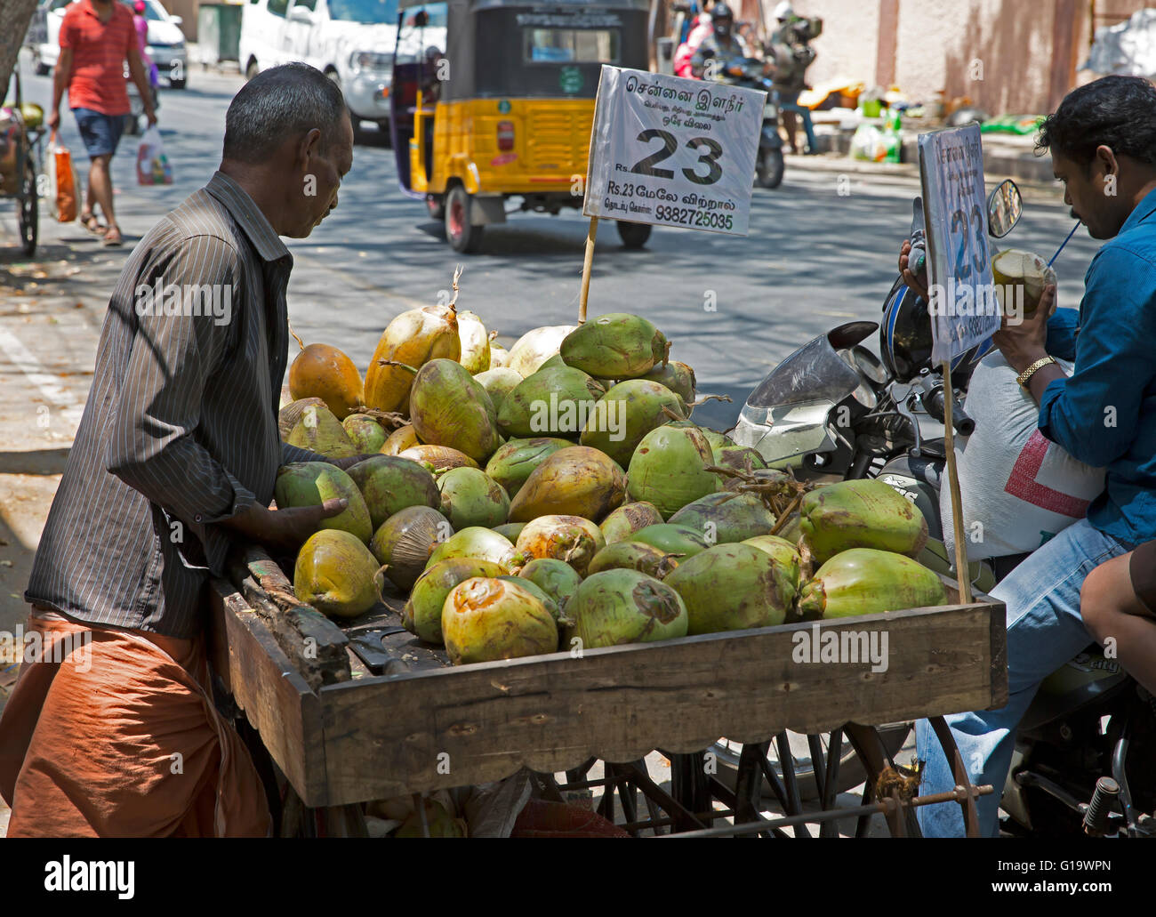 Watermelons seller india hi-res stock photography and images - Alamy