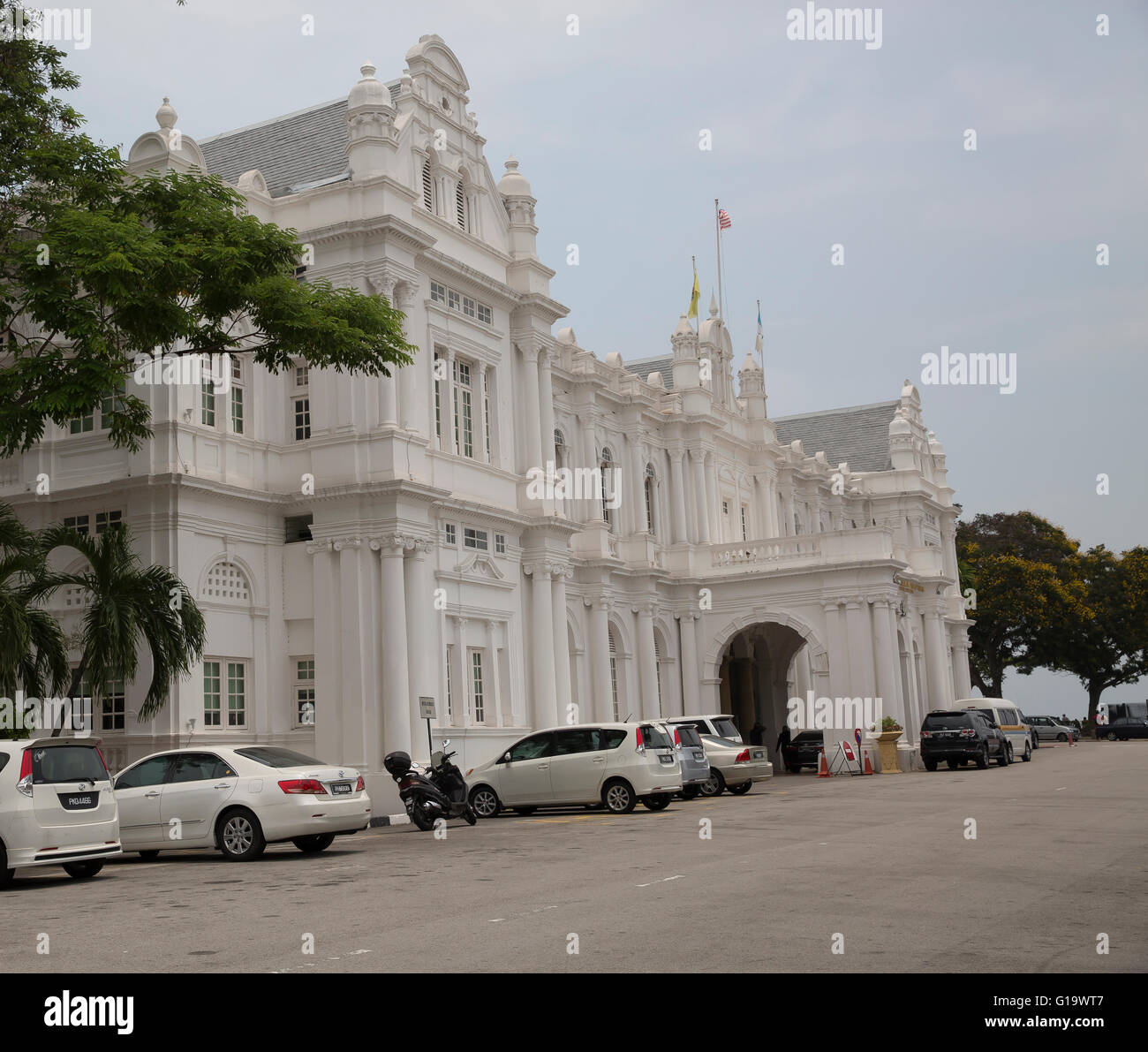 Penang City Hall is a British-built Edwardian-style building in ...