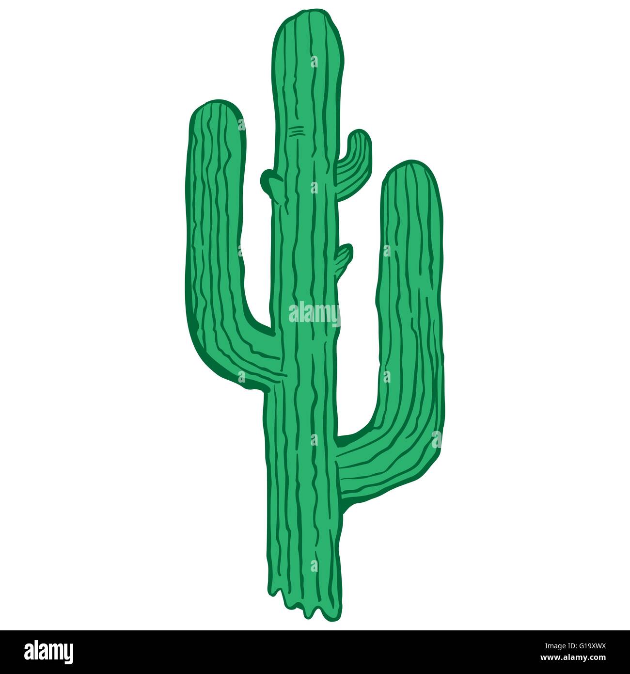 cactus cartoon illustration Stock Vector Image & Art - Alamy