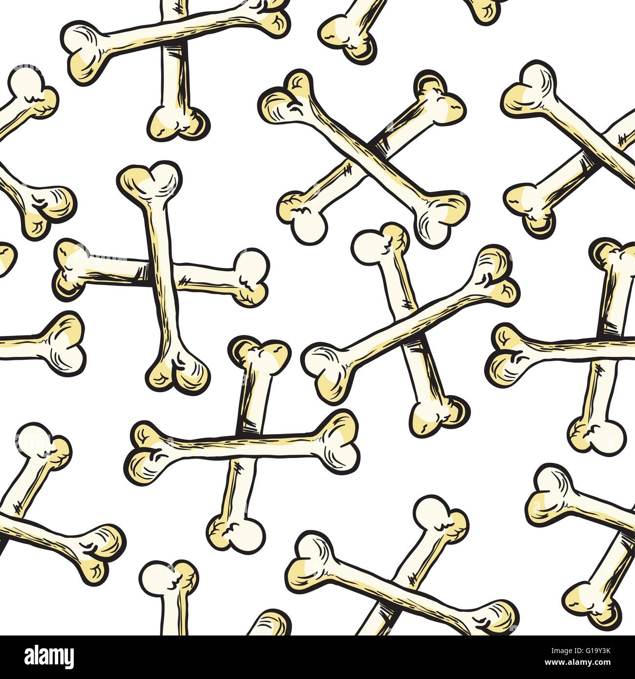 Bones Crossed Stock Vector Images - Alamy