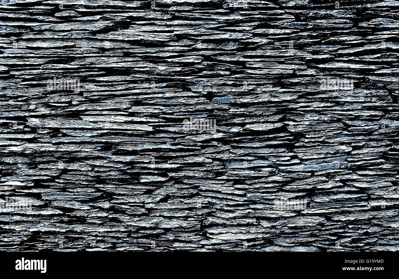 Blue stone wall texture background Stock Photo - Alamy