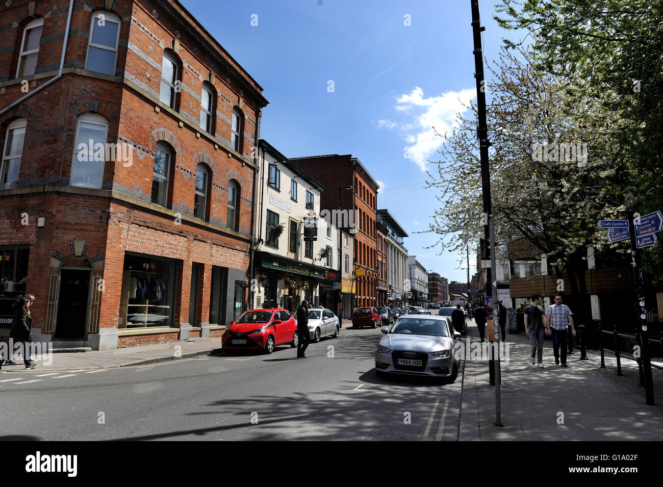 Manchester hilton terrace hi-res stock photography and images - Alamy