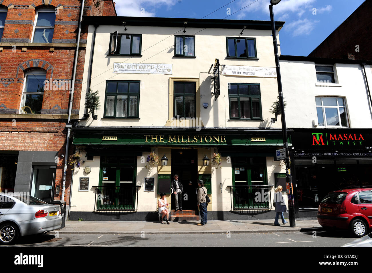 Manchester hilton terrace hi-res stock photography and images - Alamy