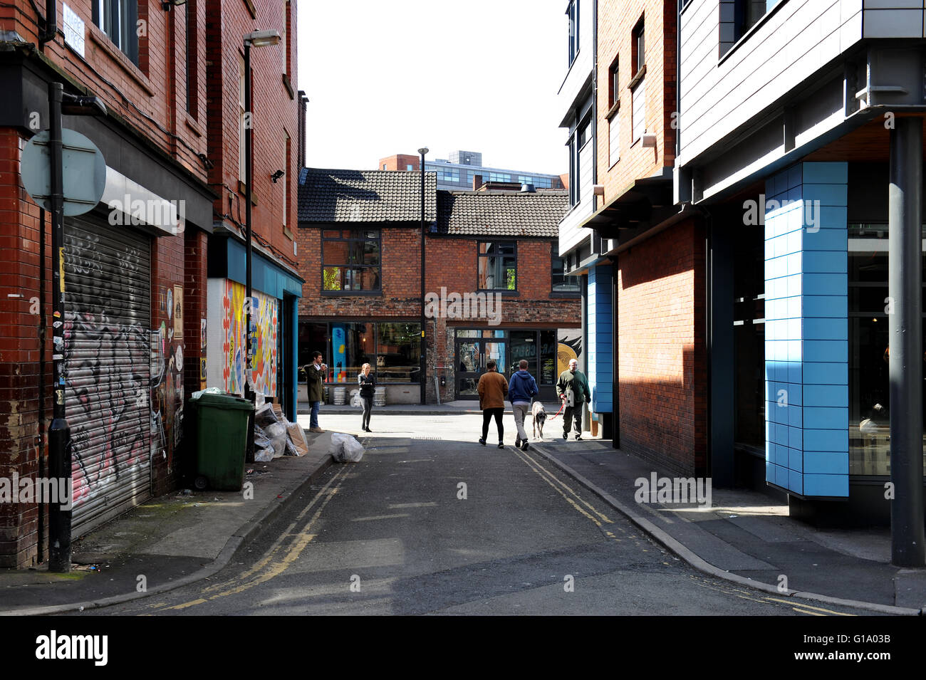 Manchester back to back houses hi-res stock photography and images - Alamy