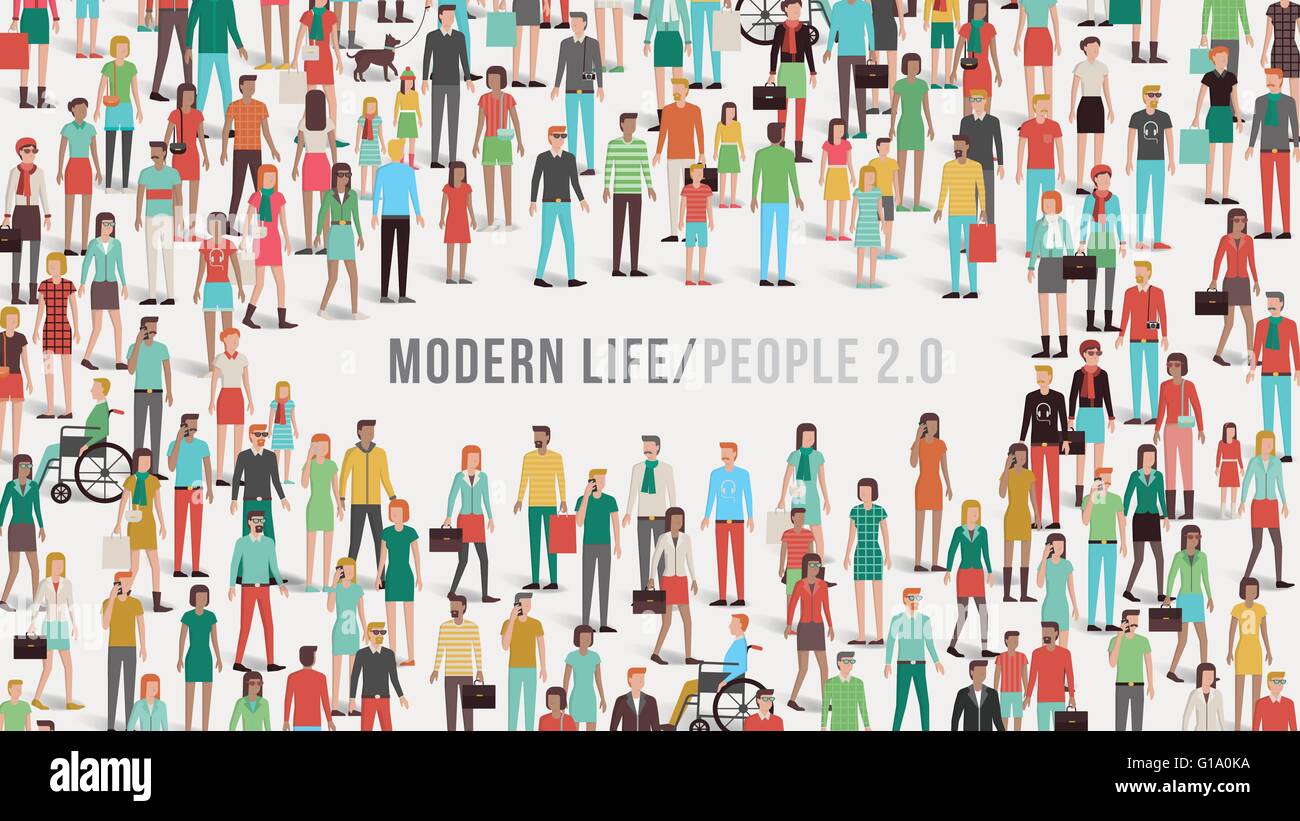 Community gathering space Stock Vector Images - Alamy