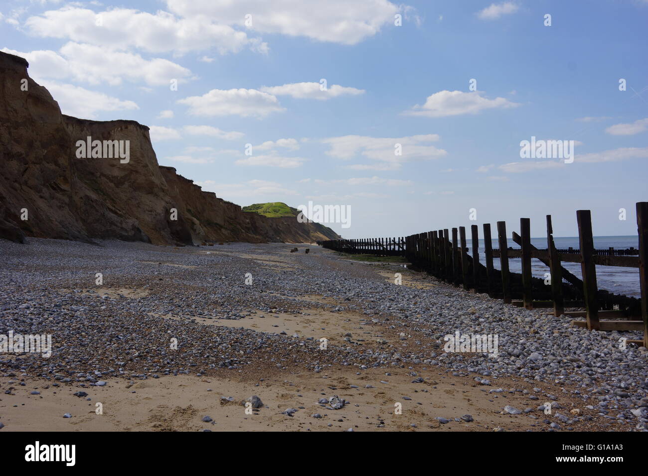 Norfolk sea defences hi-res stock photography and images - Alamy