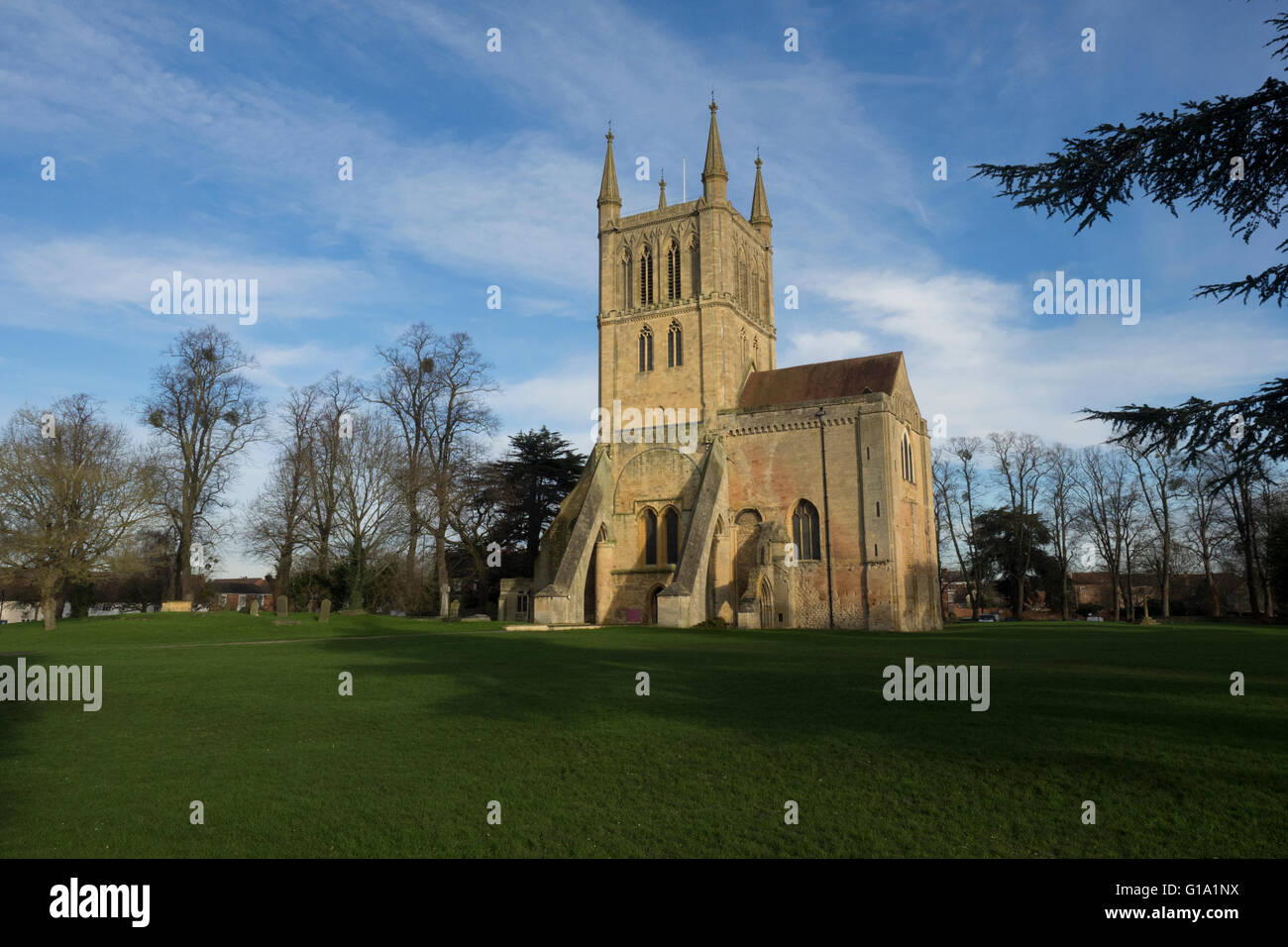 Pershore church hi-res stock photography and images - Alamy