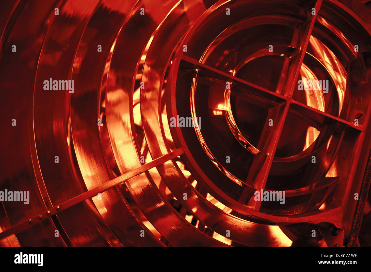 Lighthouse lens detail hi-res stock photography and images - Alamy