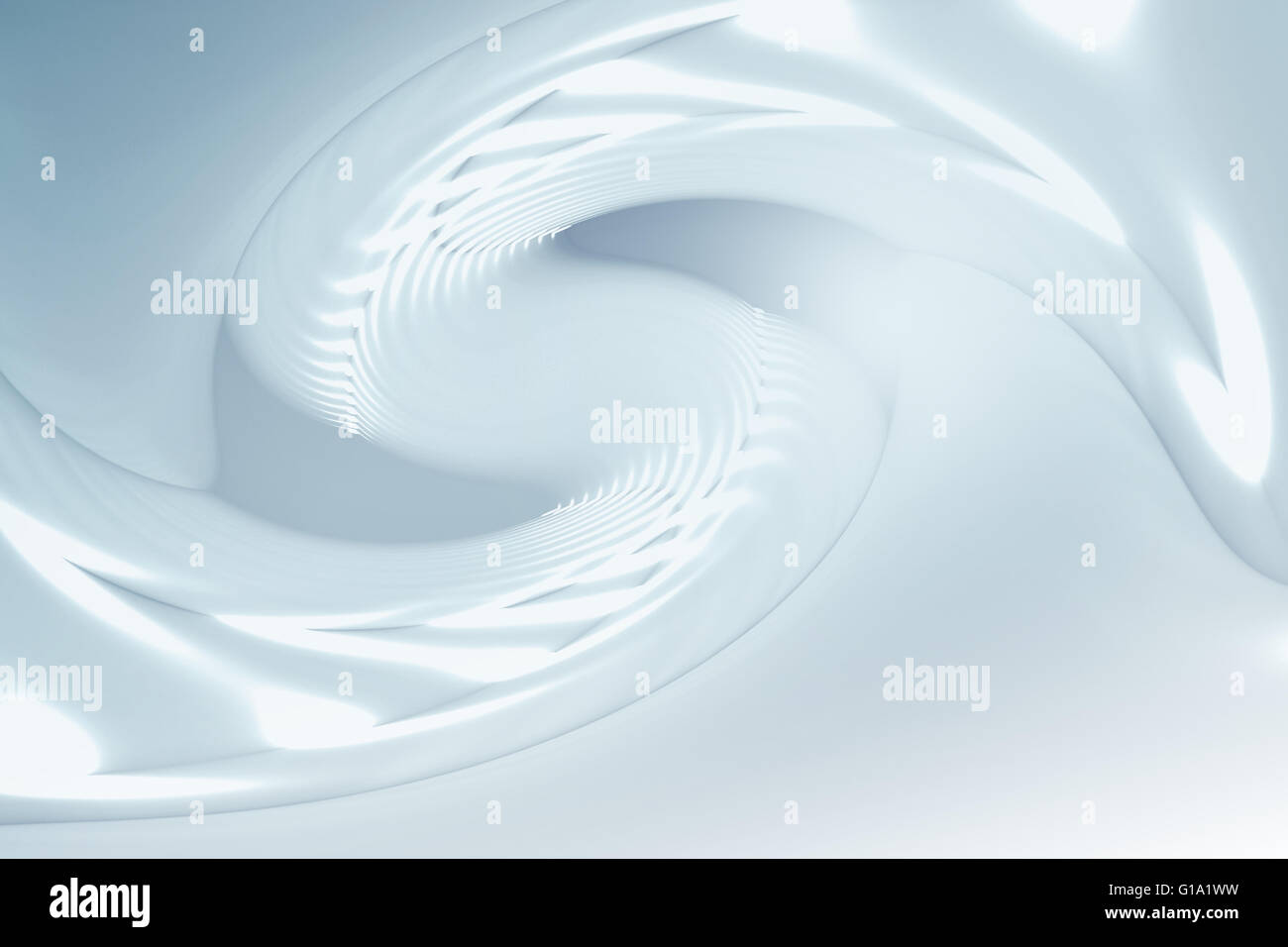 Light blue spiral hi-res stock photography and images - Alamy