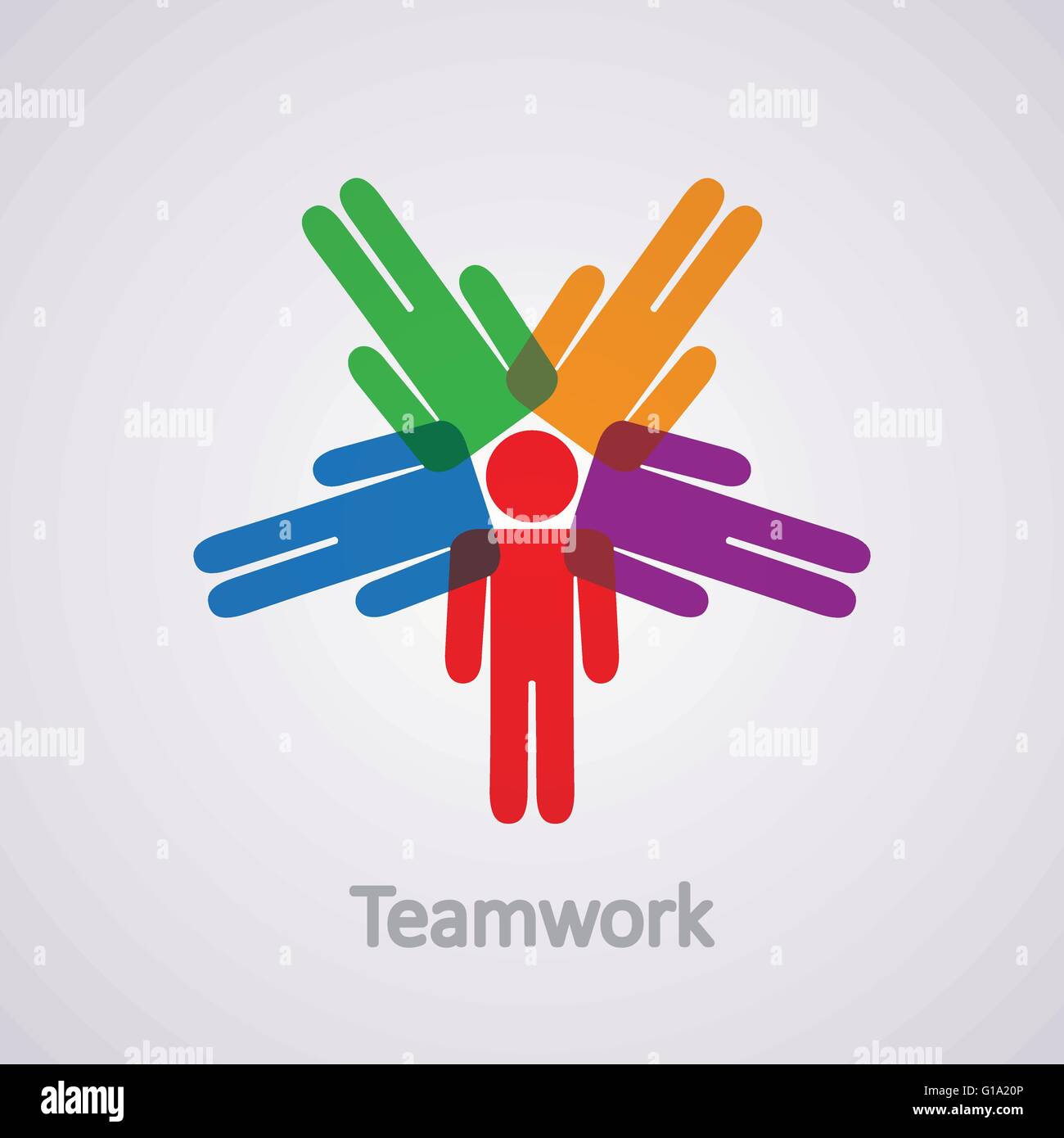 Teamwork icon hi-res stock photography and images - Alamy