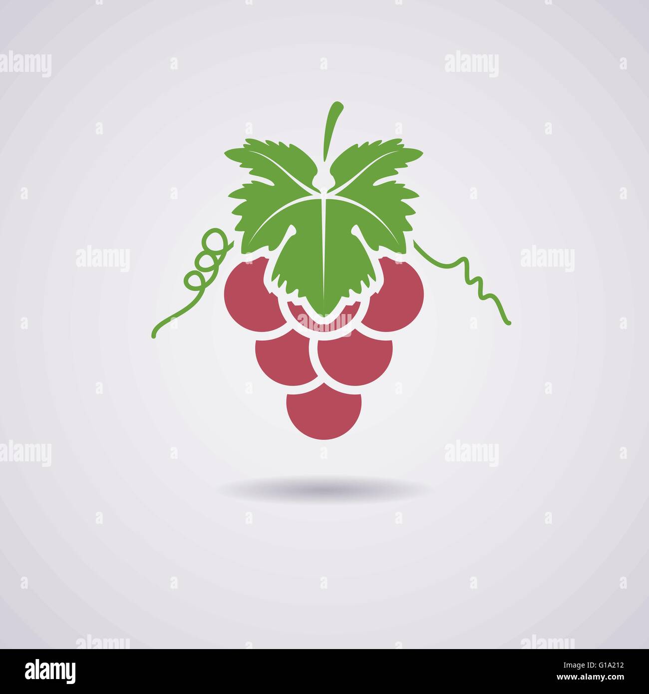 Grapes vector vectors hi-res stock photography and images - Alamy