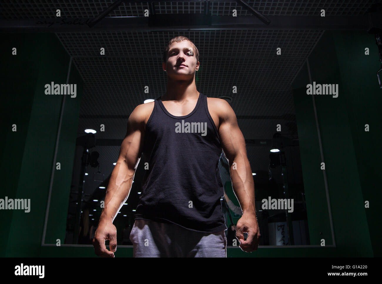 Bodybuilder camera hi-res stock photography and images - Alamy