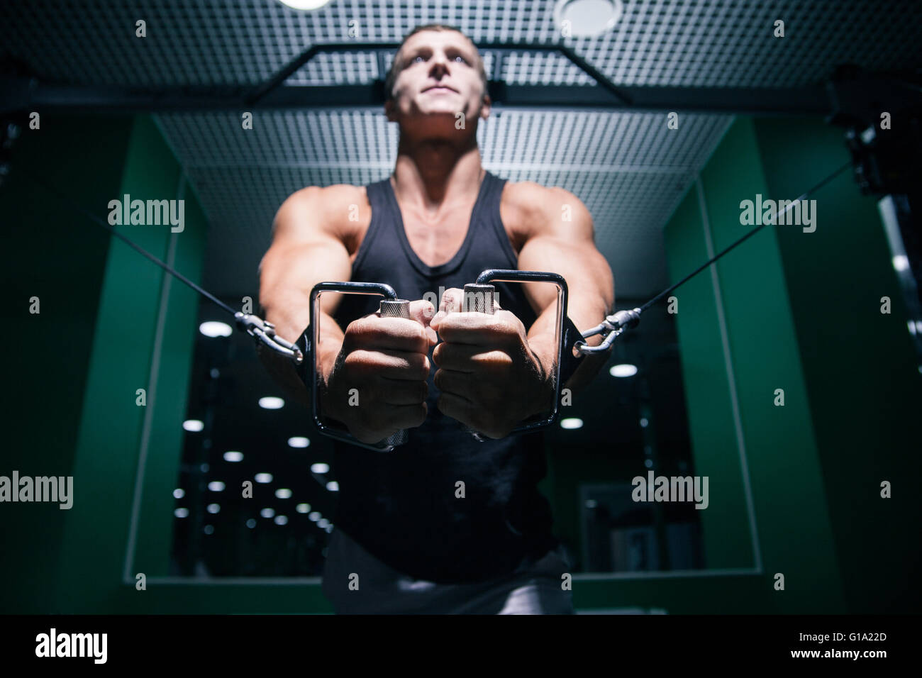 Pulling cable hi-res stock photography and images - Alamy