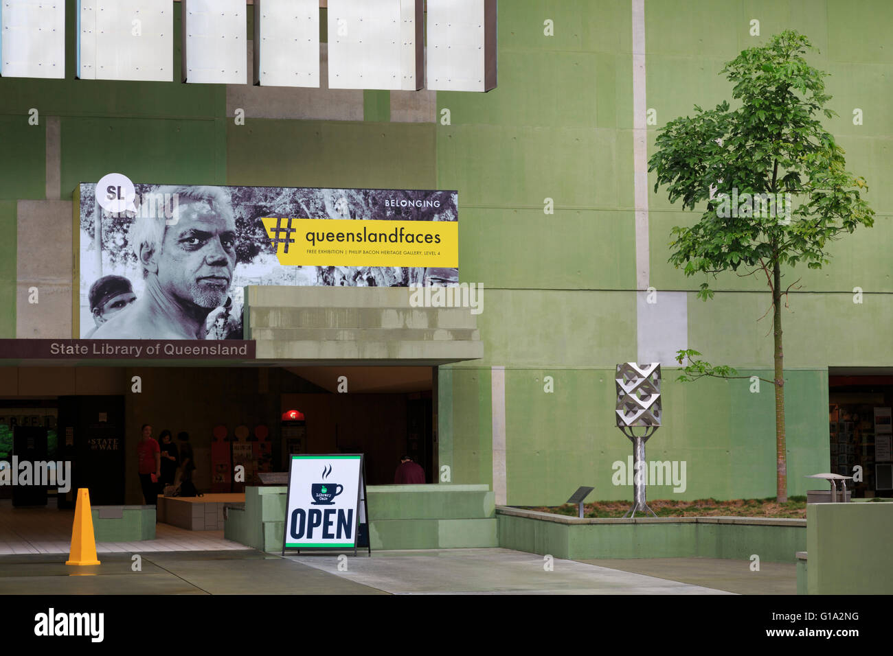 State Library, South Bank District, Brisbane, Queensland, Australia ...