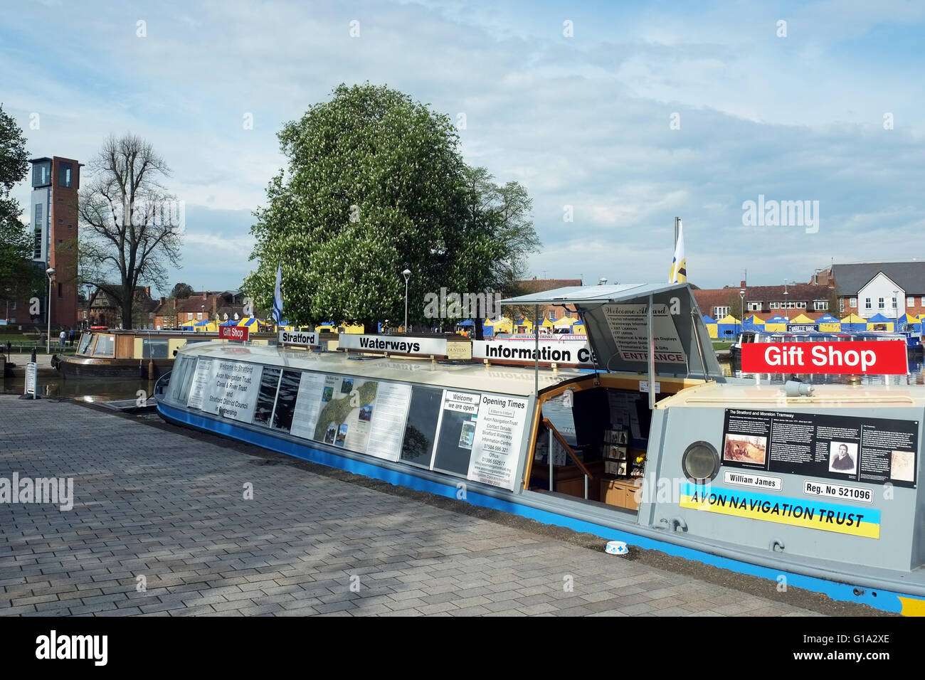 Stratford Waterways Information Centre in Bancroft Basin, Stratford ...