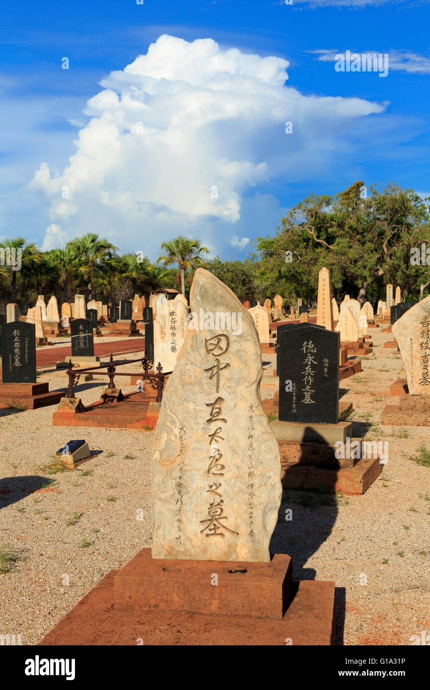 Japanese pearl divers cemetery western hi-res stock photography and ...