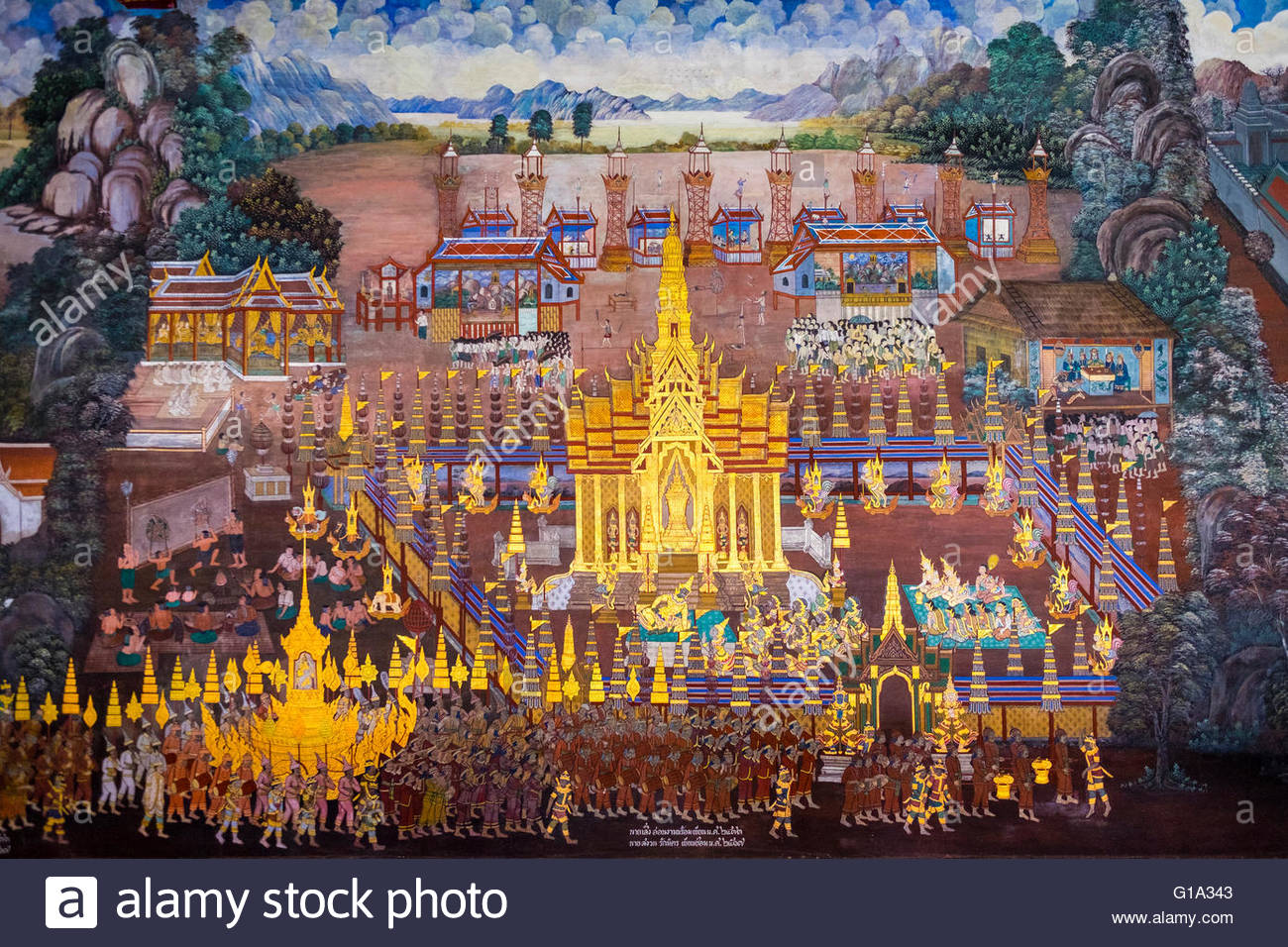 Ramayana Mural High Resolution Stock Photography and Images - Alamy