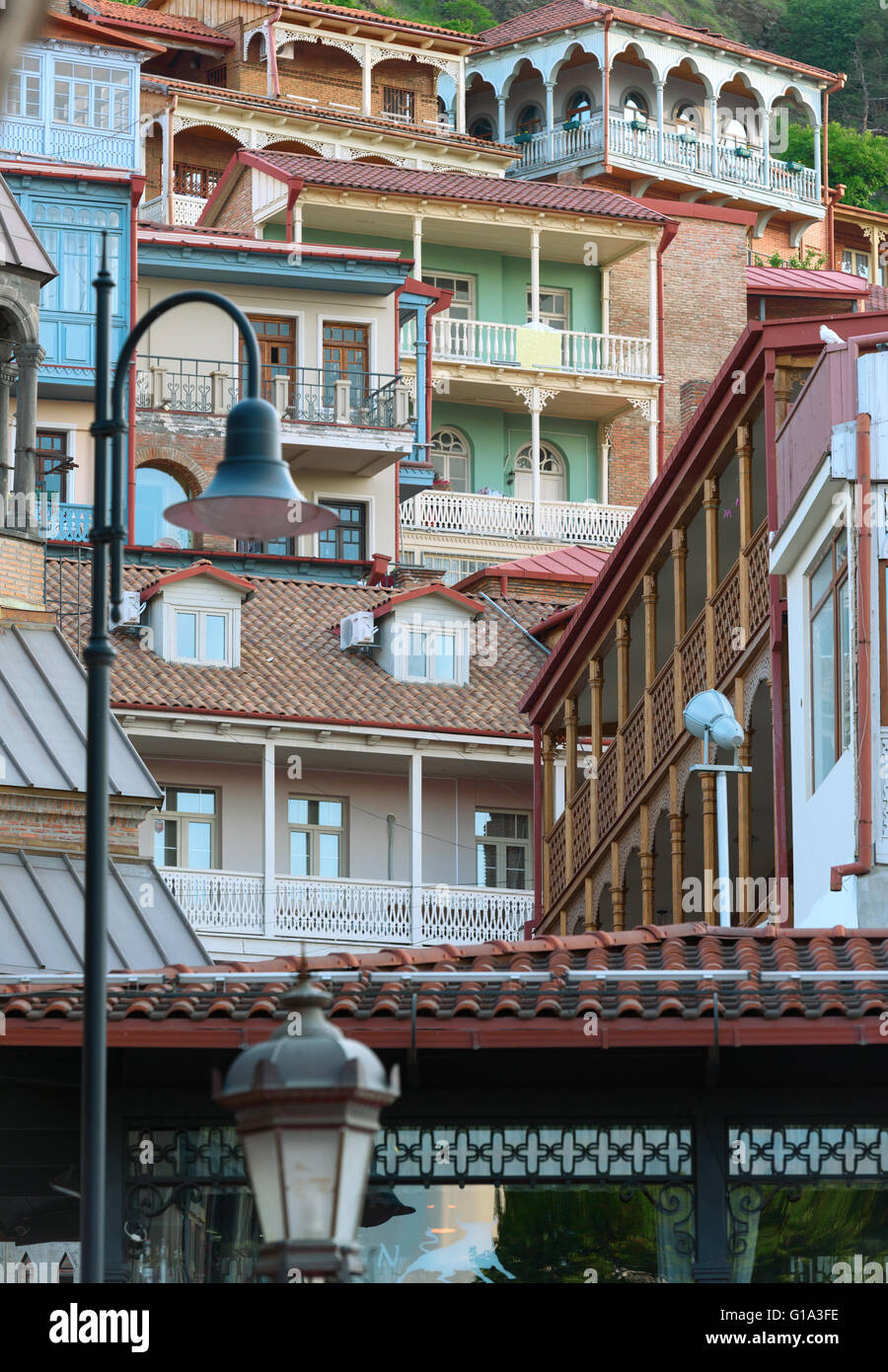 Wooden Balconies Tbilisi High Resolution Stock Photography and Images ...