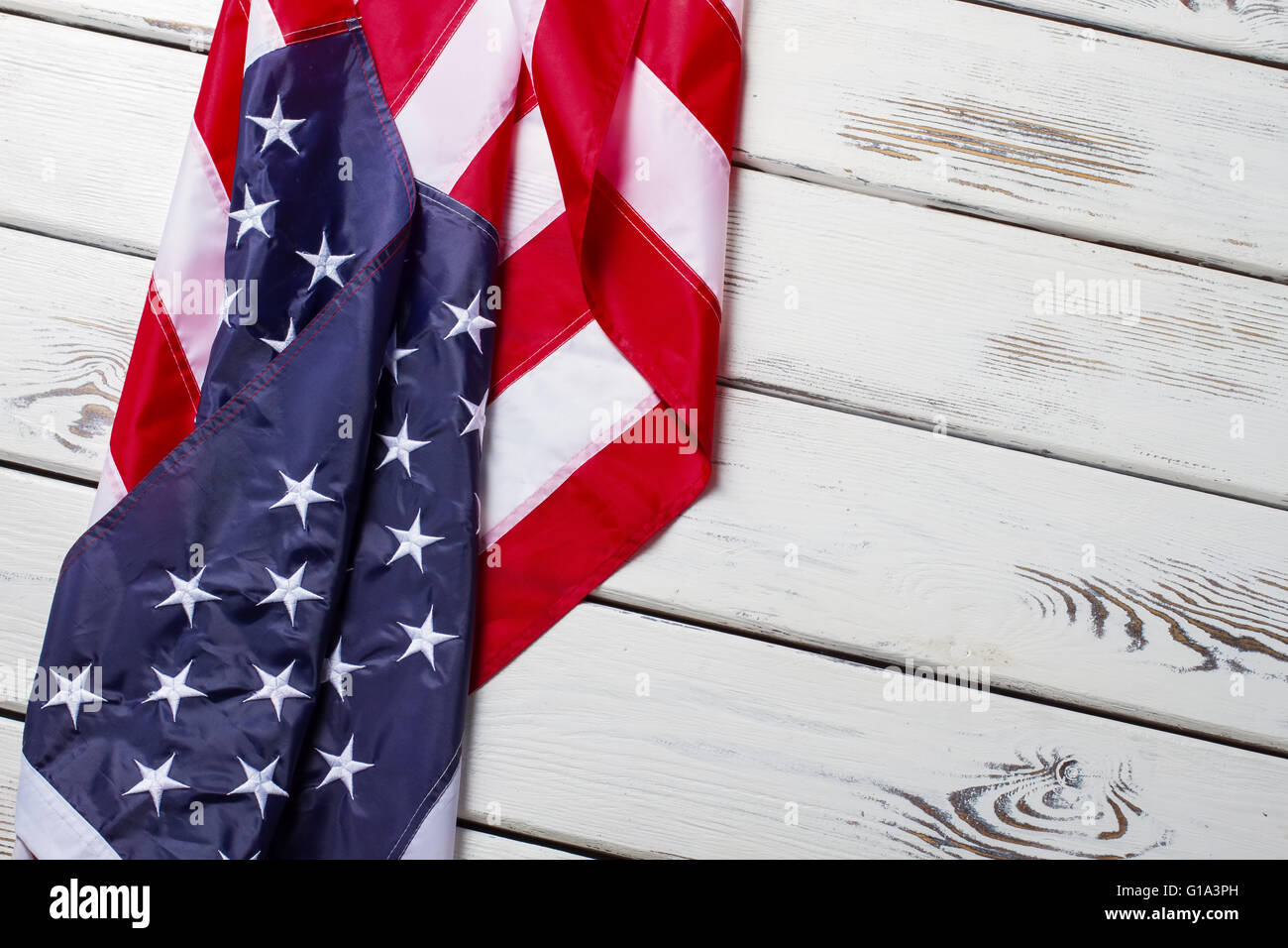 Crumpled USA flag Stock Photo - Alamy