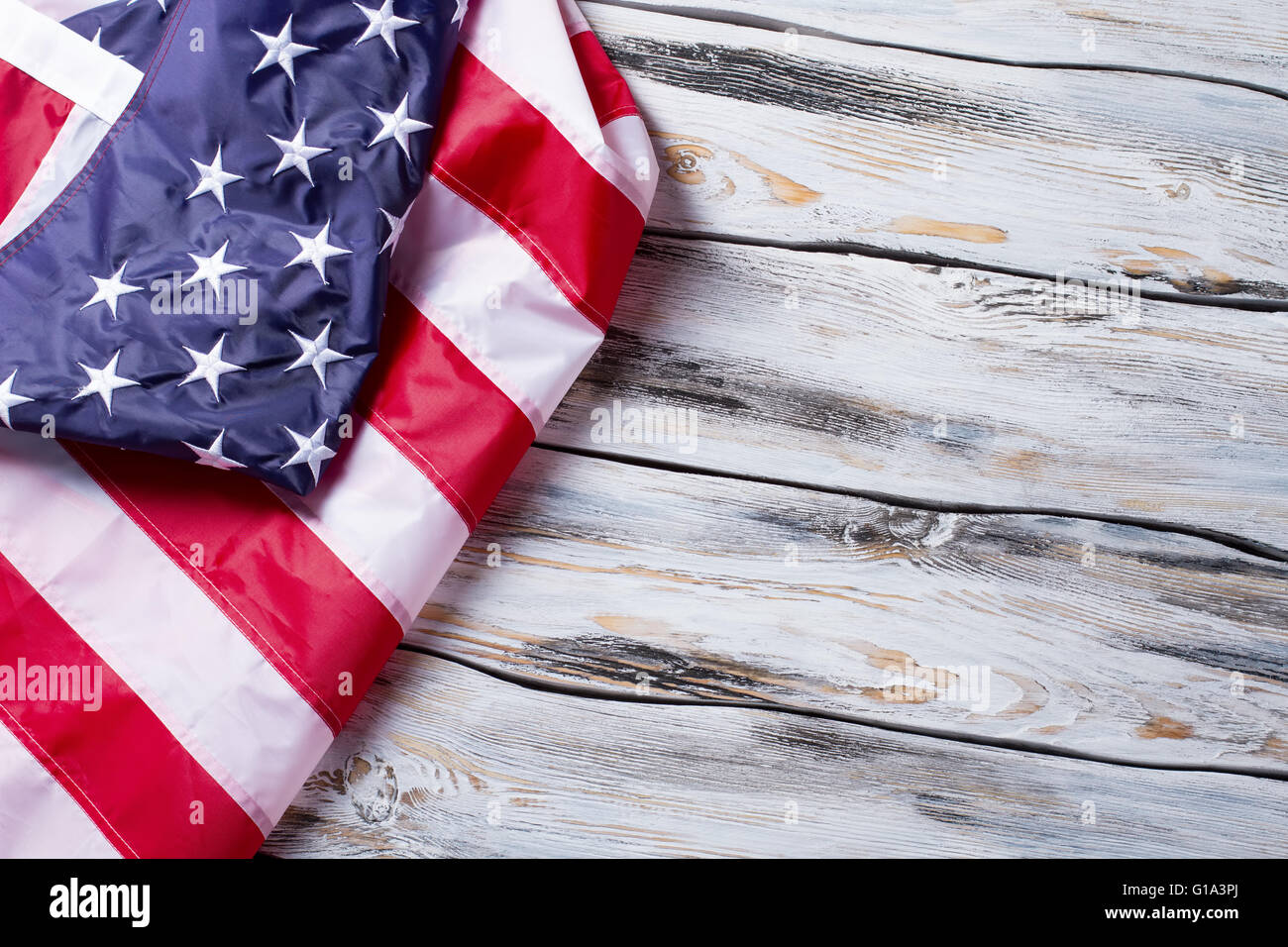 Crumpled flag of America Stock Photo - Alamy