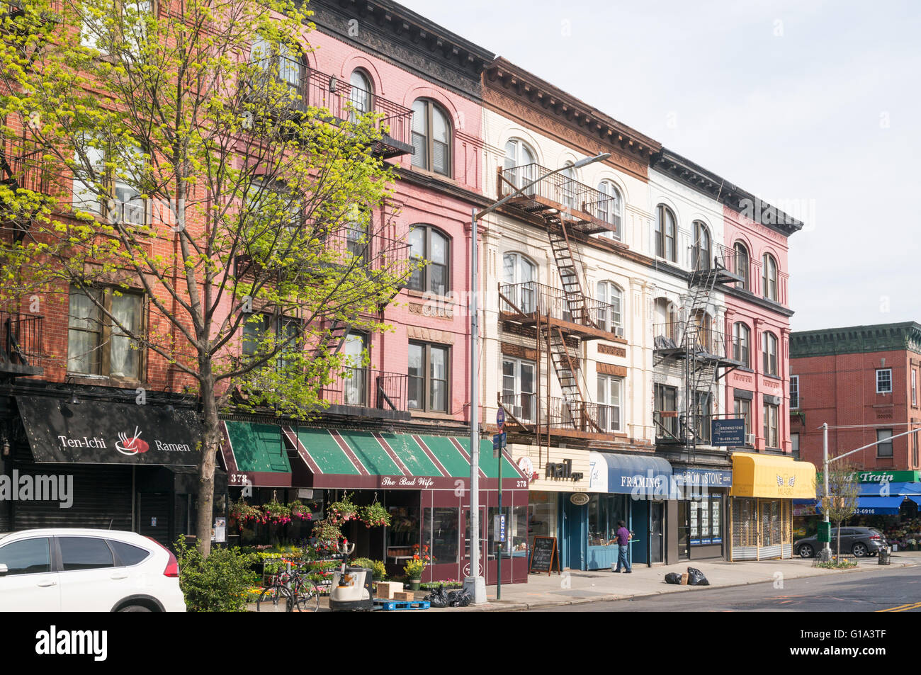 The Bad Wife and other businesses 7th Avenue, Brooklyn, New York, USA ...