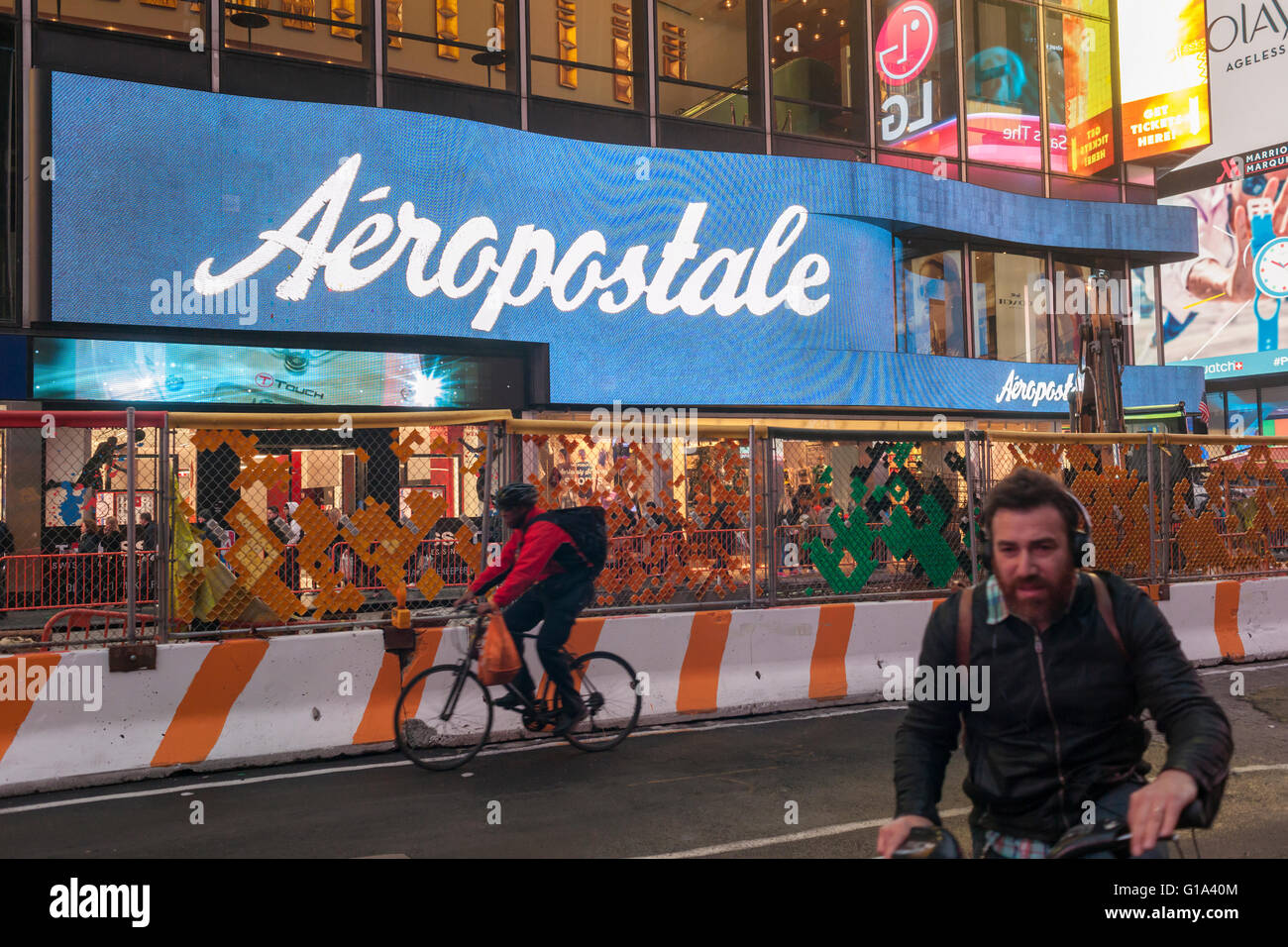 The Aéropostale store in Times Square store in New York on Tuesday, May ...