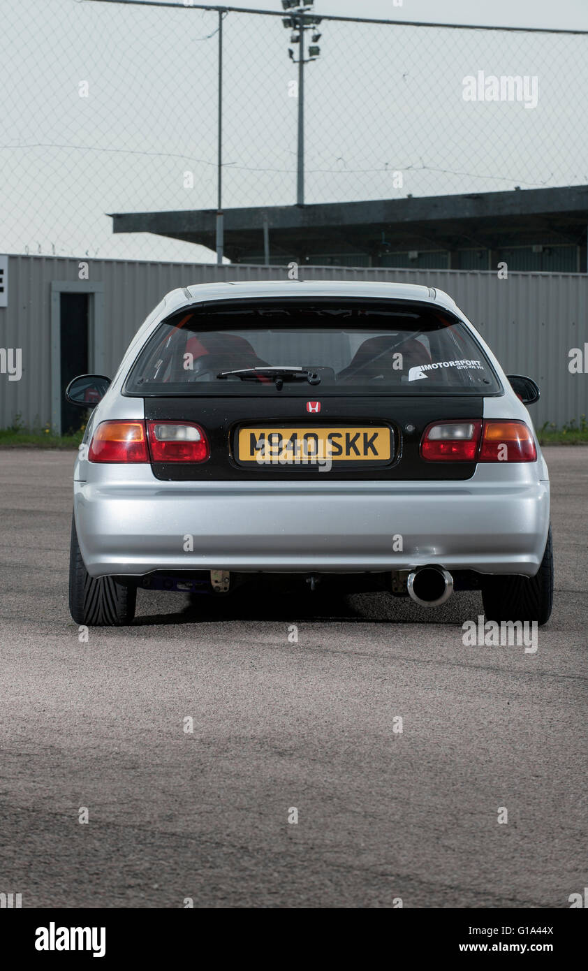 Modified fifth generation or 'EG' Honda Civic Stock Photo - Alamy