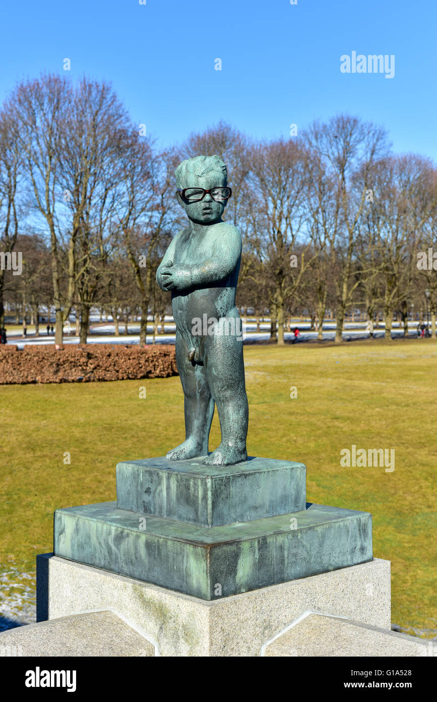 Gustav vigeland bronze sculpture hi-res stock photography and images ...