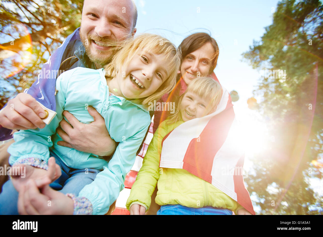 American family hi-res stock photography and images - Alamy