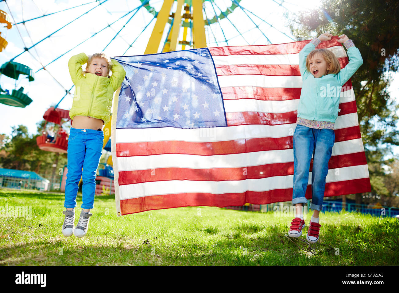 American kids hi-res stock photography and images - Alamy