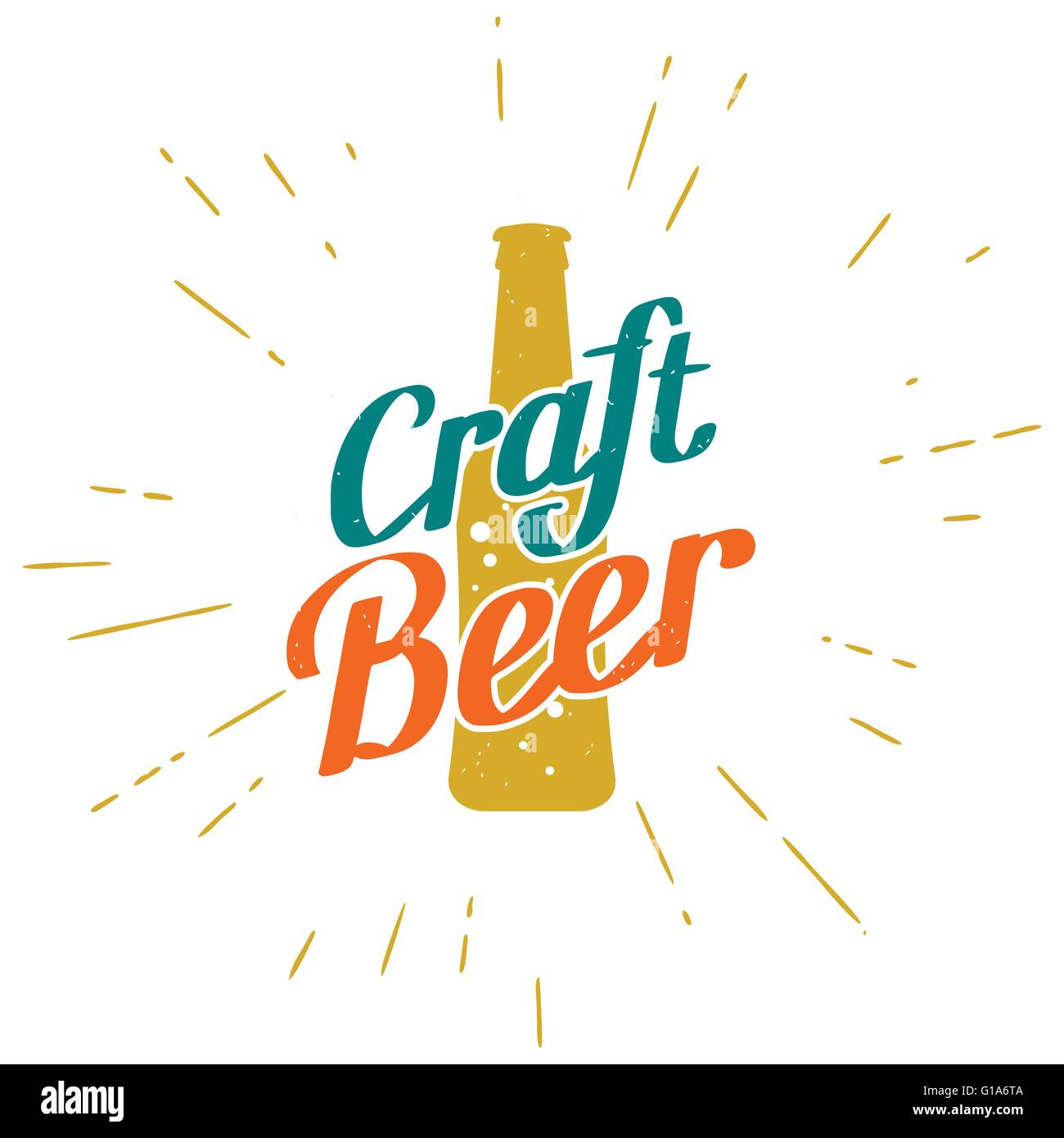 Craft ale beer menu Stock Vector Images - Alamy