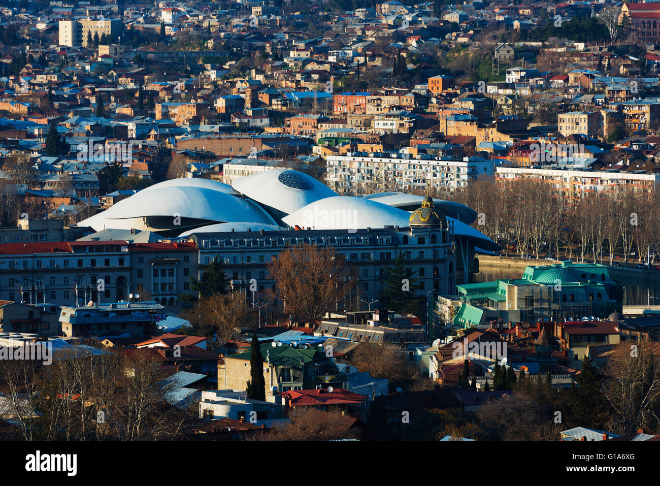Eurasia, Caucasus region, Georgia, Tbilisi, Public Service Hall, House ...