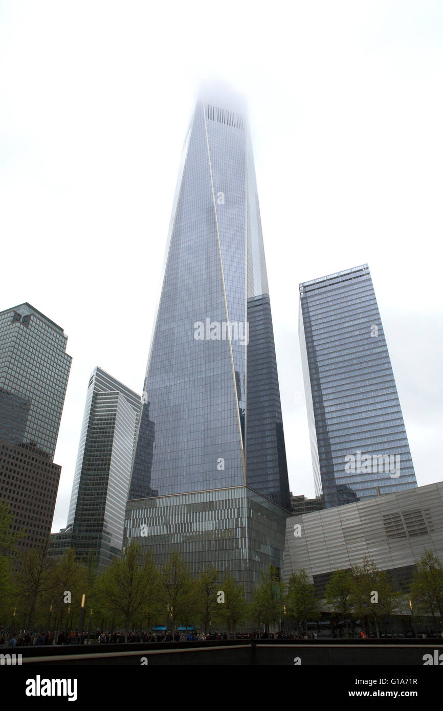 One World Trade Center, the Freedom Tower, in New York City, USA. The ...