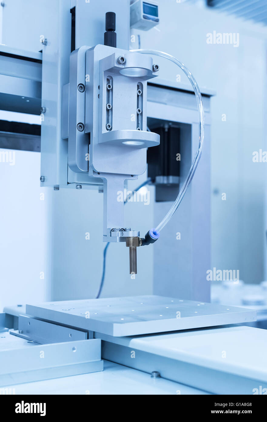 robotic hand machine tool at industrial manufacture factory Stock Photo ...