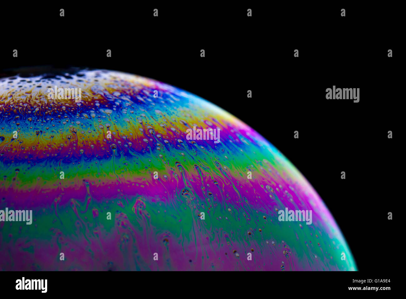 Bubble colors refraction hi-res stock photography and images - Alamy