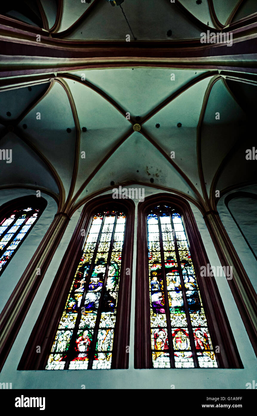 Gothic cathedral ceiling Stock Photo - Alamy