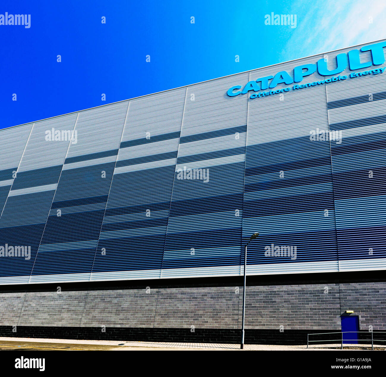 Catapult. Offshore Renewable Energy. Blyth. Northumberland Stock Photo ...