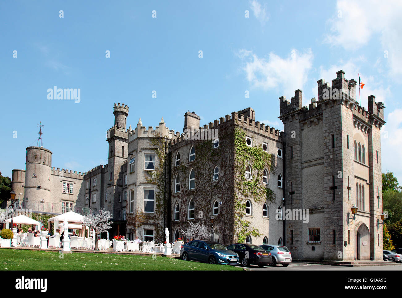 Cabra Castle, luxury Manor House Hotel in County Cavan, Ireland Stock ...