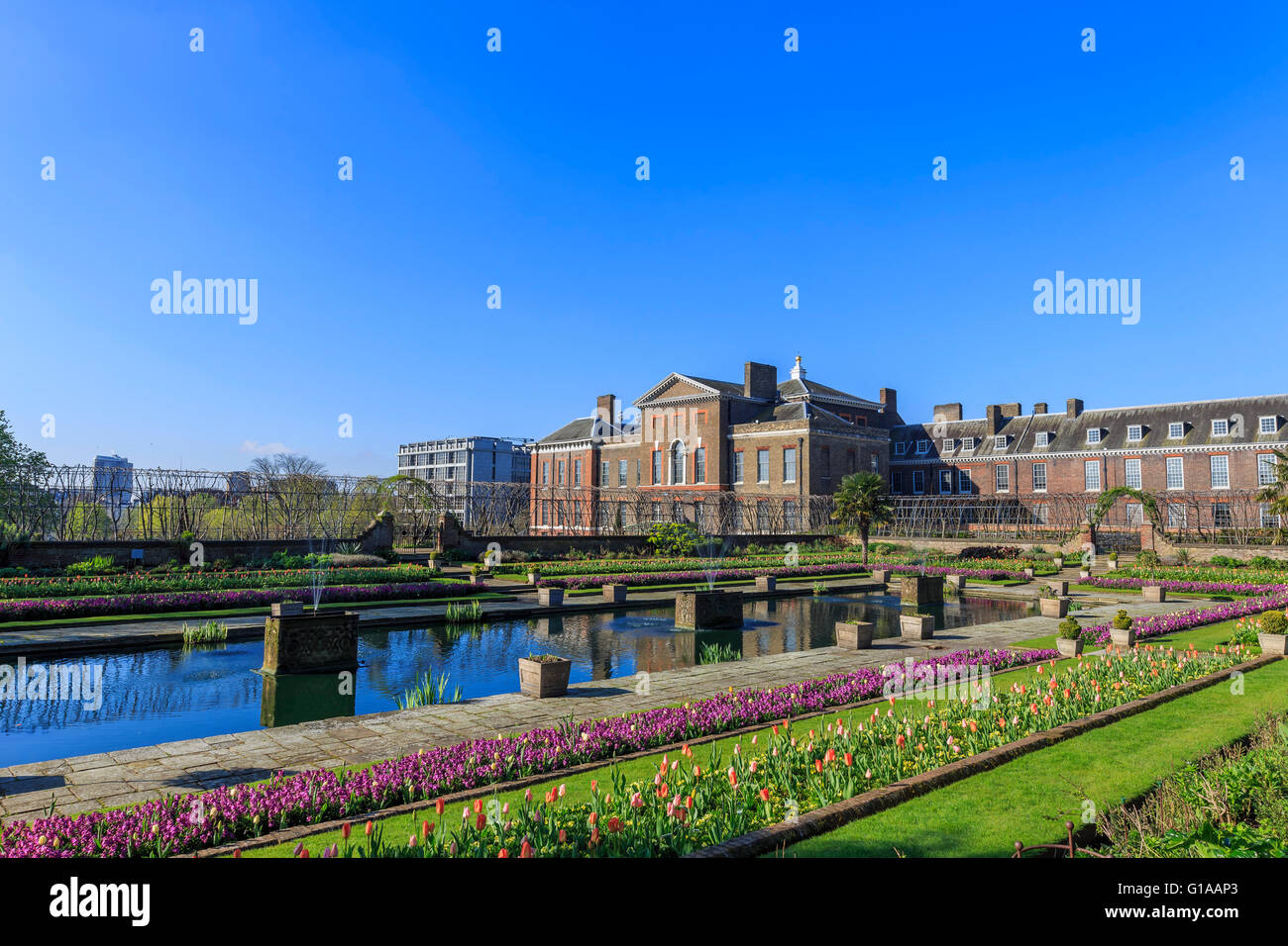 Hyde park london spring flowers hi-res stock photography and images - Alamy
