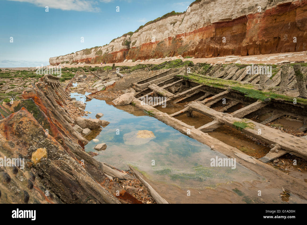 Hunstanton cliffs lower layer hi-res stock photography and images - Alamy