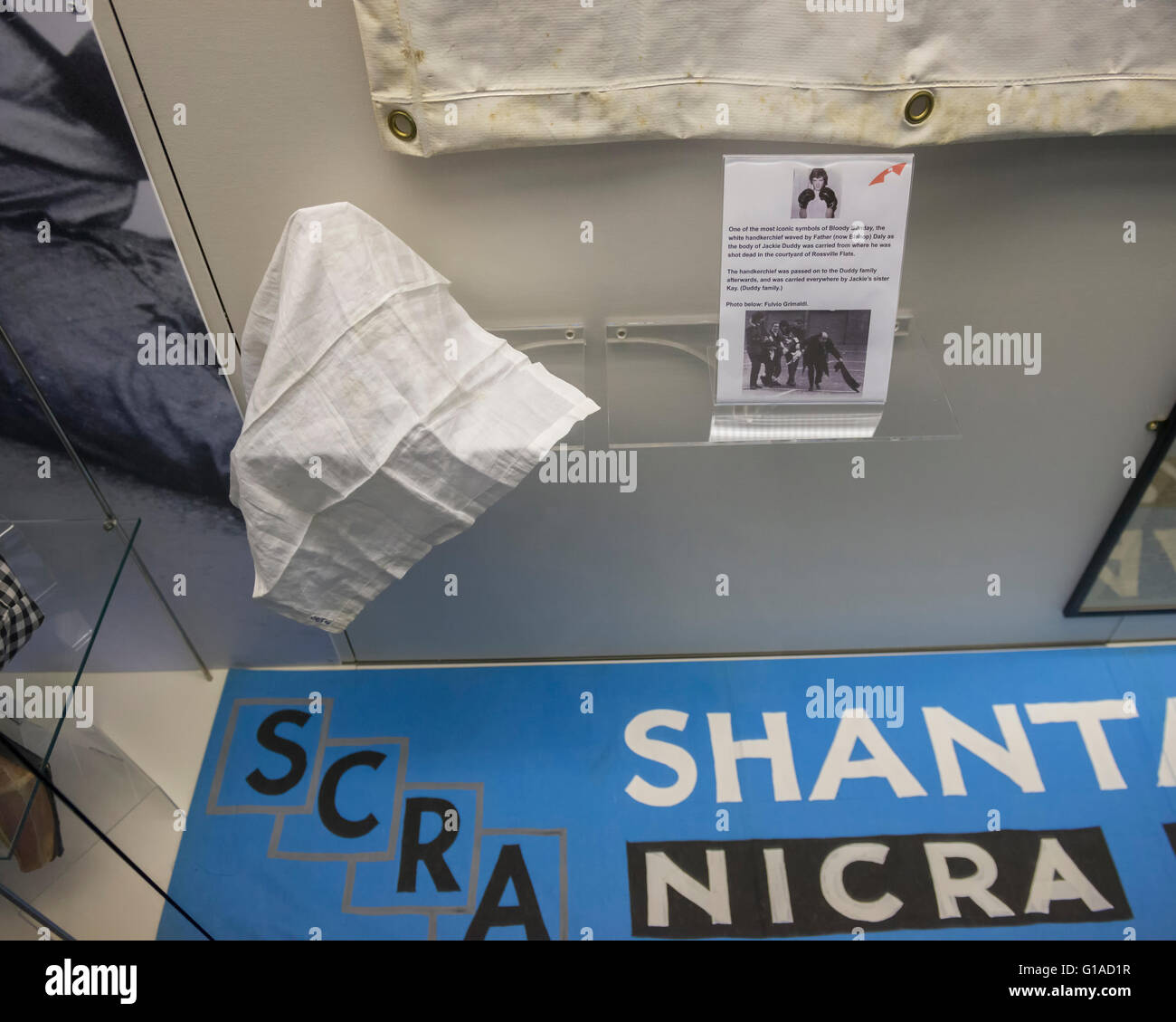 The Handkerchief of Father Daly. Museum of Free Derry. Derry ...