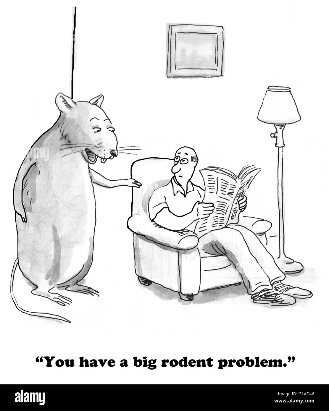 Cartoon big rodent hi-res stock photography and images - Alamy