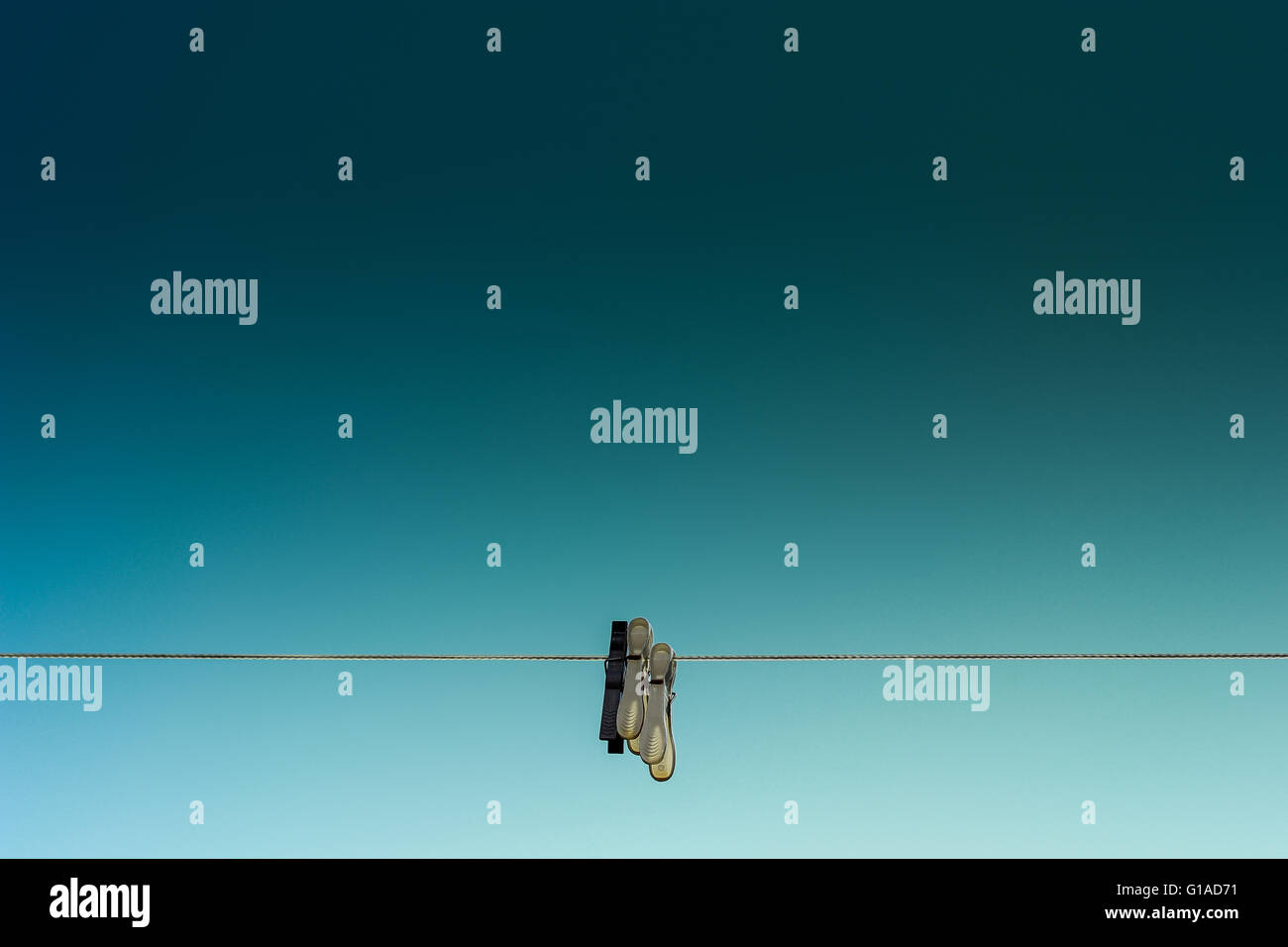 White clothes peg hi-res stock photography and images - Alamy