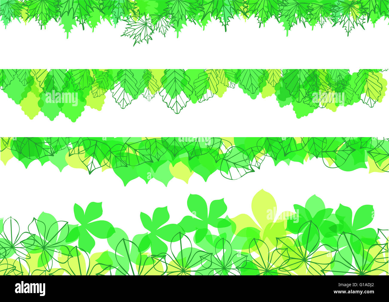 Leaves banners hi-res stock photography and images - Alamy